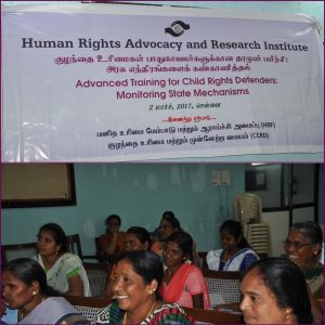 Advanced Training for Child Rights Defenders: Monitoring state ...